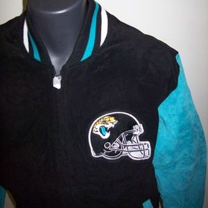 NFL APPAREL by G-III | Jackets & Coats | Jacksonville Jaguars Suede ...